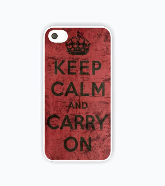 Keep Calm And Carry On - Iphone 5/5s Case on Luulla